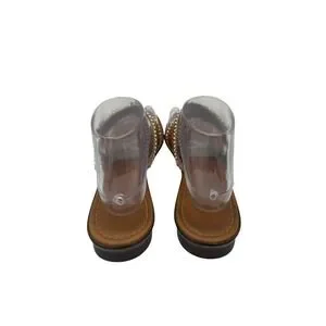 Rosanella | Shoes | Rosanella Thong Sandals Womens Size 9 M Tan Braided ...